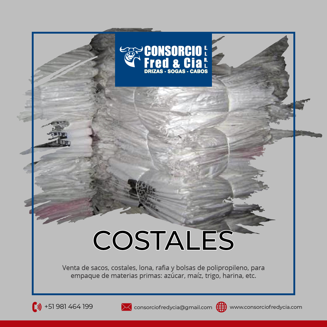 COSTALES – Distribuidora de sogas, drizas y cuerdas